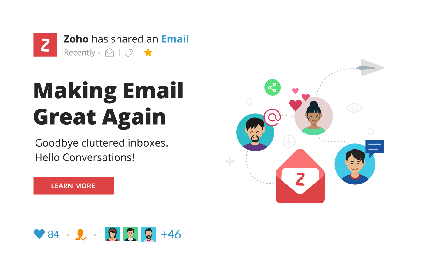 Zoho メール | クラウド型メール管理サービス Streams
