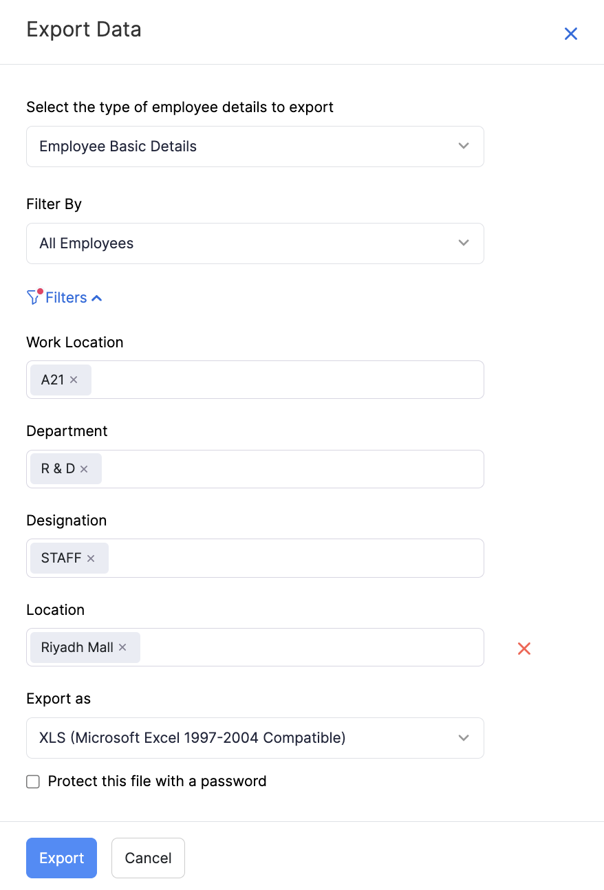 Reporting Tags | Zoho Payroll | Help