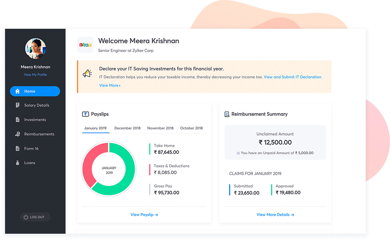 Best Payroll Software in India | Zoho Payroll