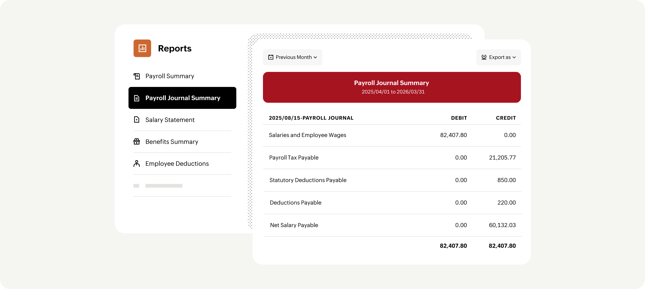 Run payroll with all features you need | Zoho Payroll Canada