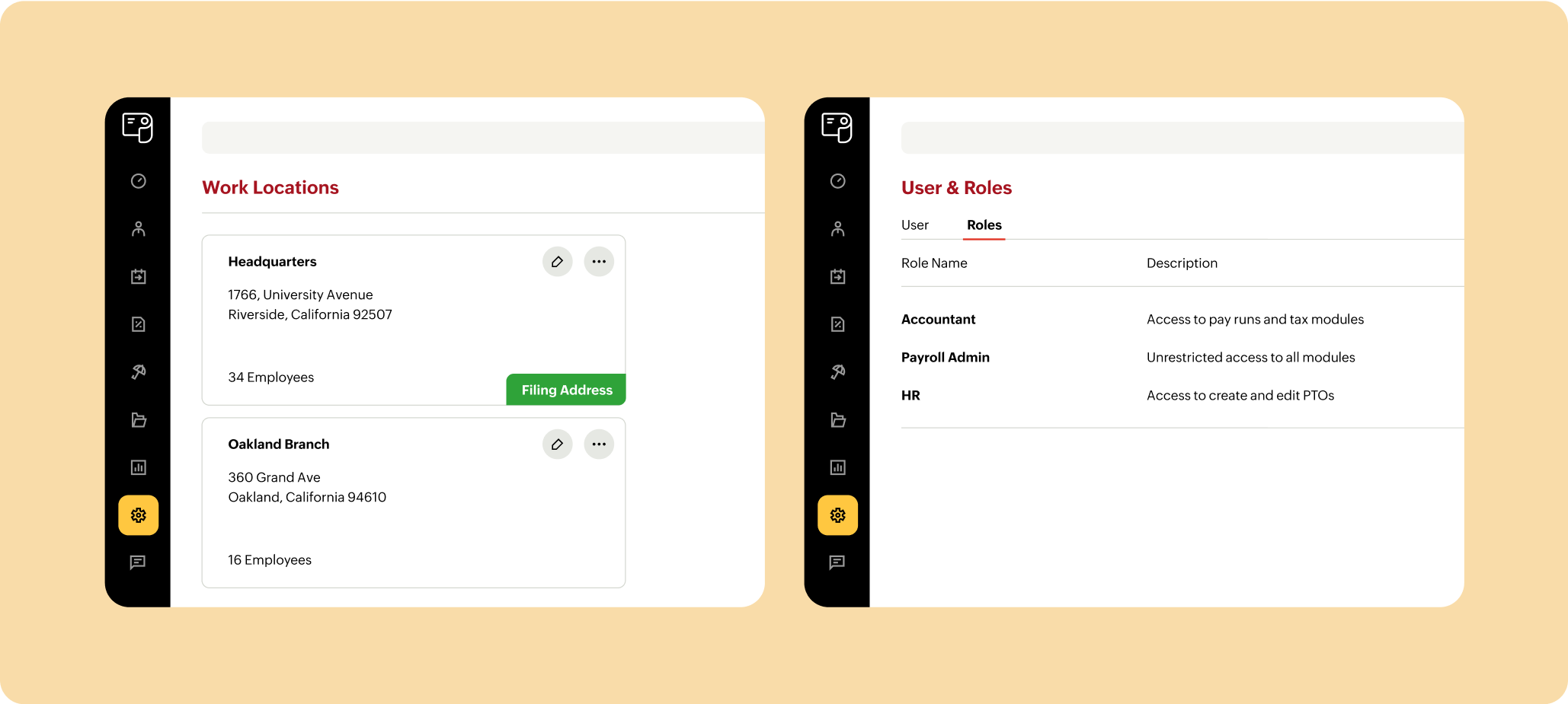 Every payroll feature your business needs | Zoho Payroll USA