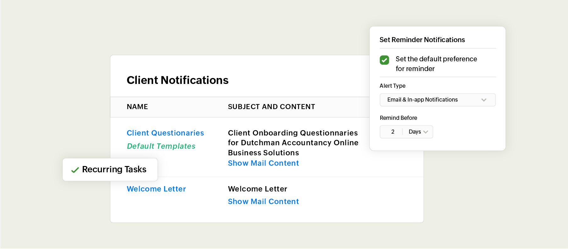 Practice software features for businesses | Zoho practice