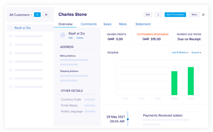 Online Accounting Software - Qatar | Zoho Books