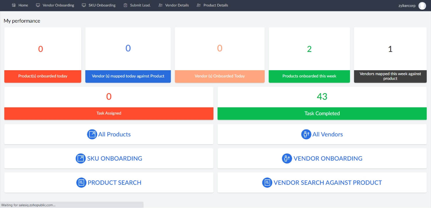 WCube India's custom Agile BPM software | Zoho Creator