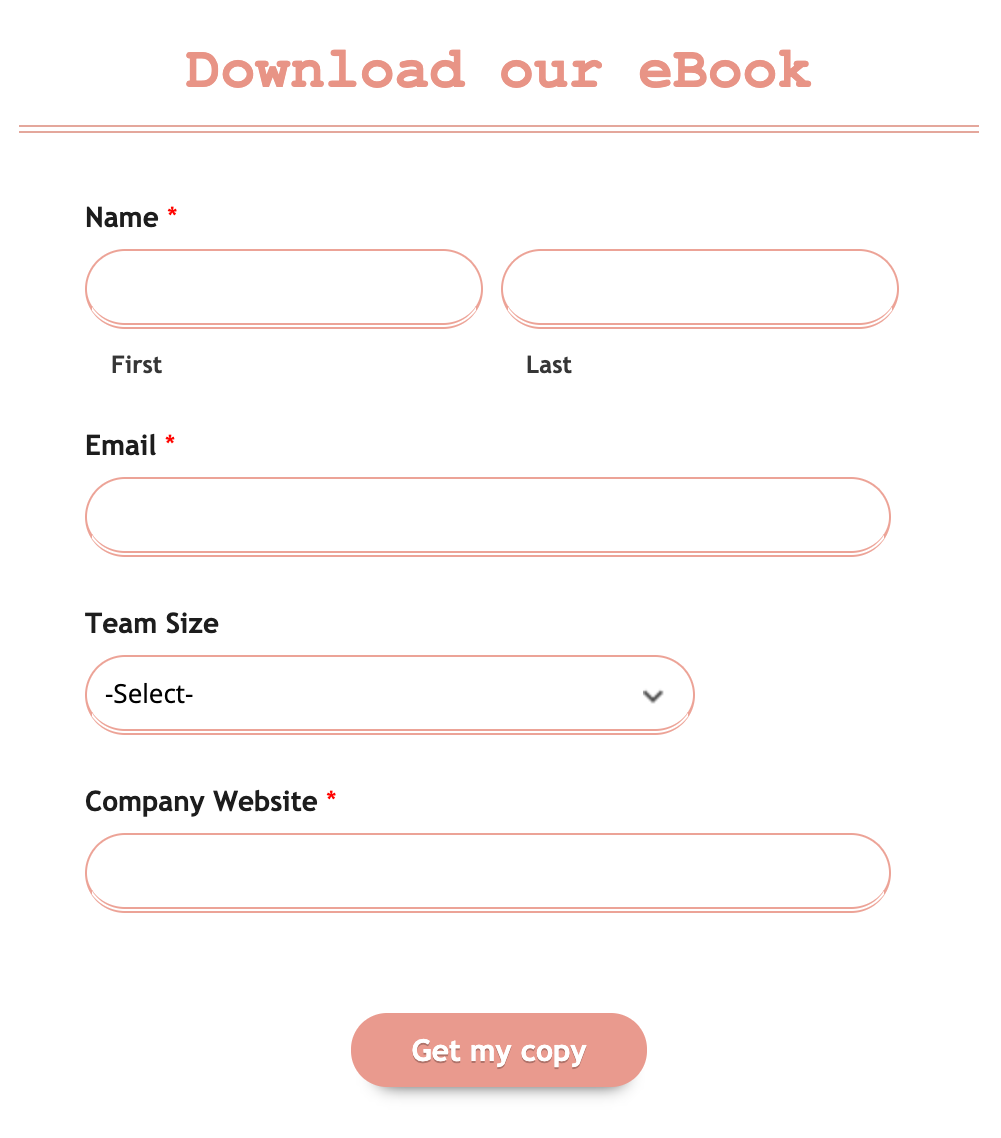 Lead Generation Form Templates - Zoho Forms