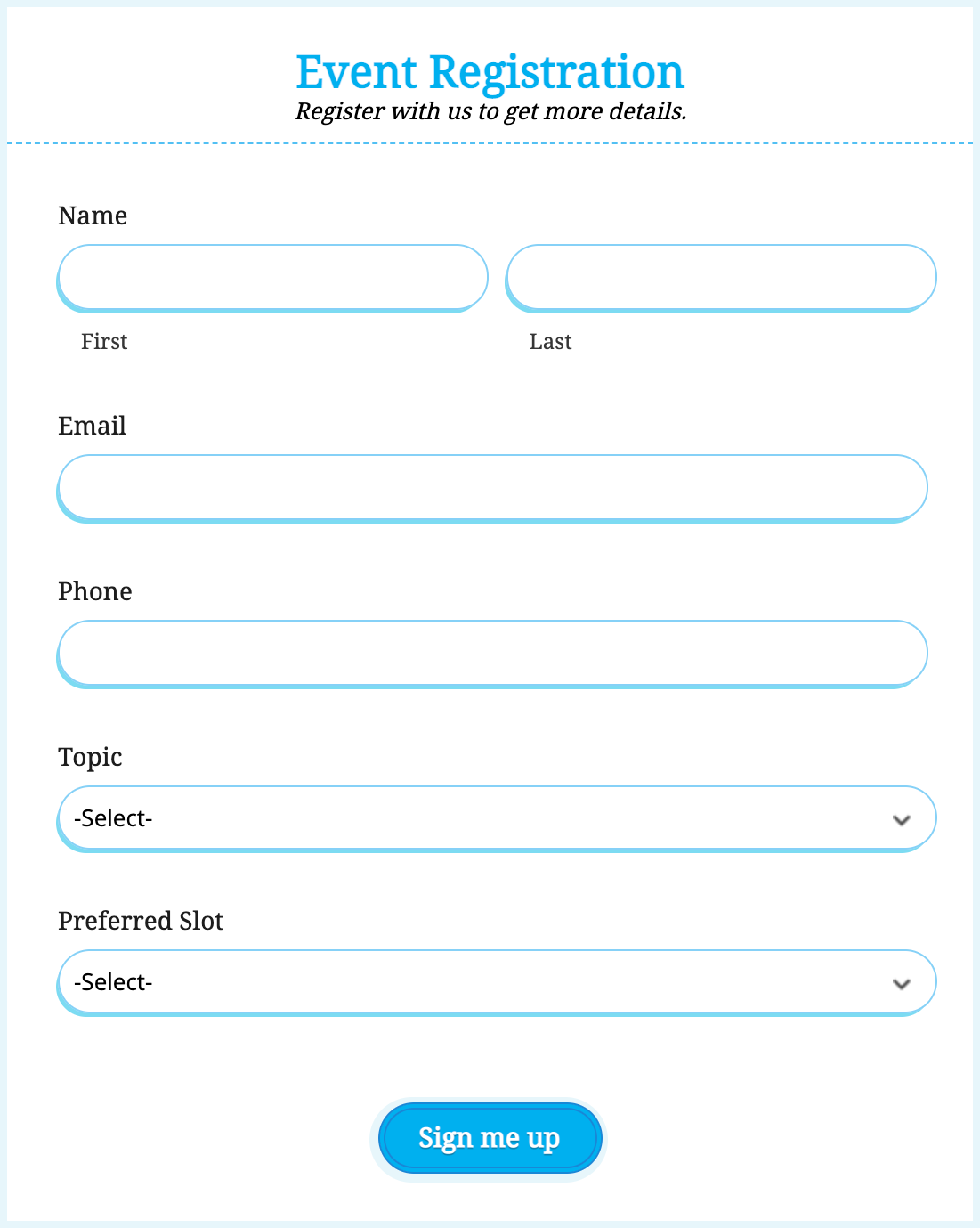 Lead Generation Form Templates - Zoho Forms