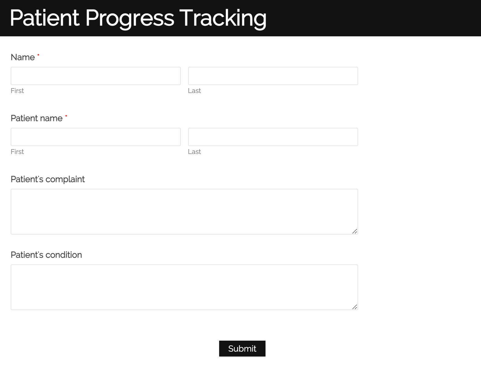 Medical Form Templates - Zoho Forms