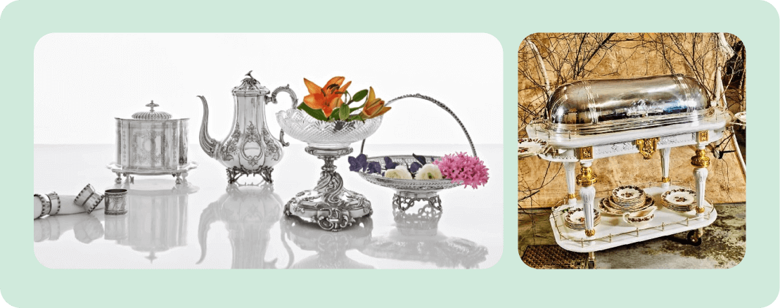 Taking the shine of silver online