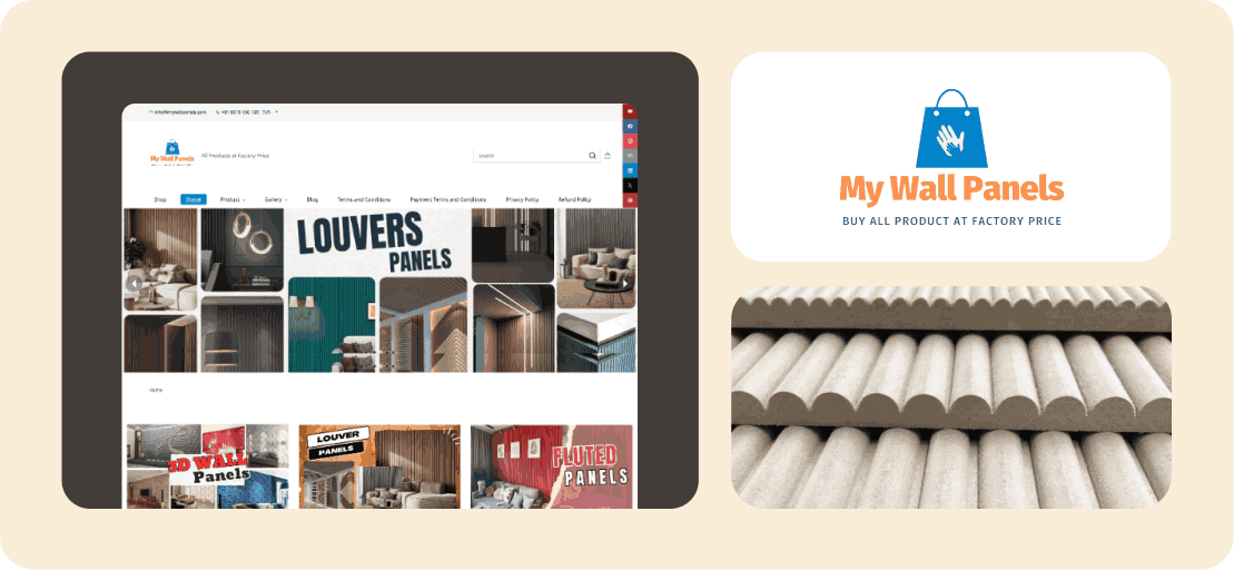 My Wall Panels grows tenfold with Zoho Commerce