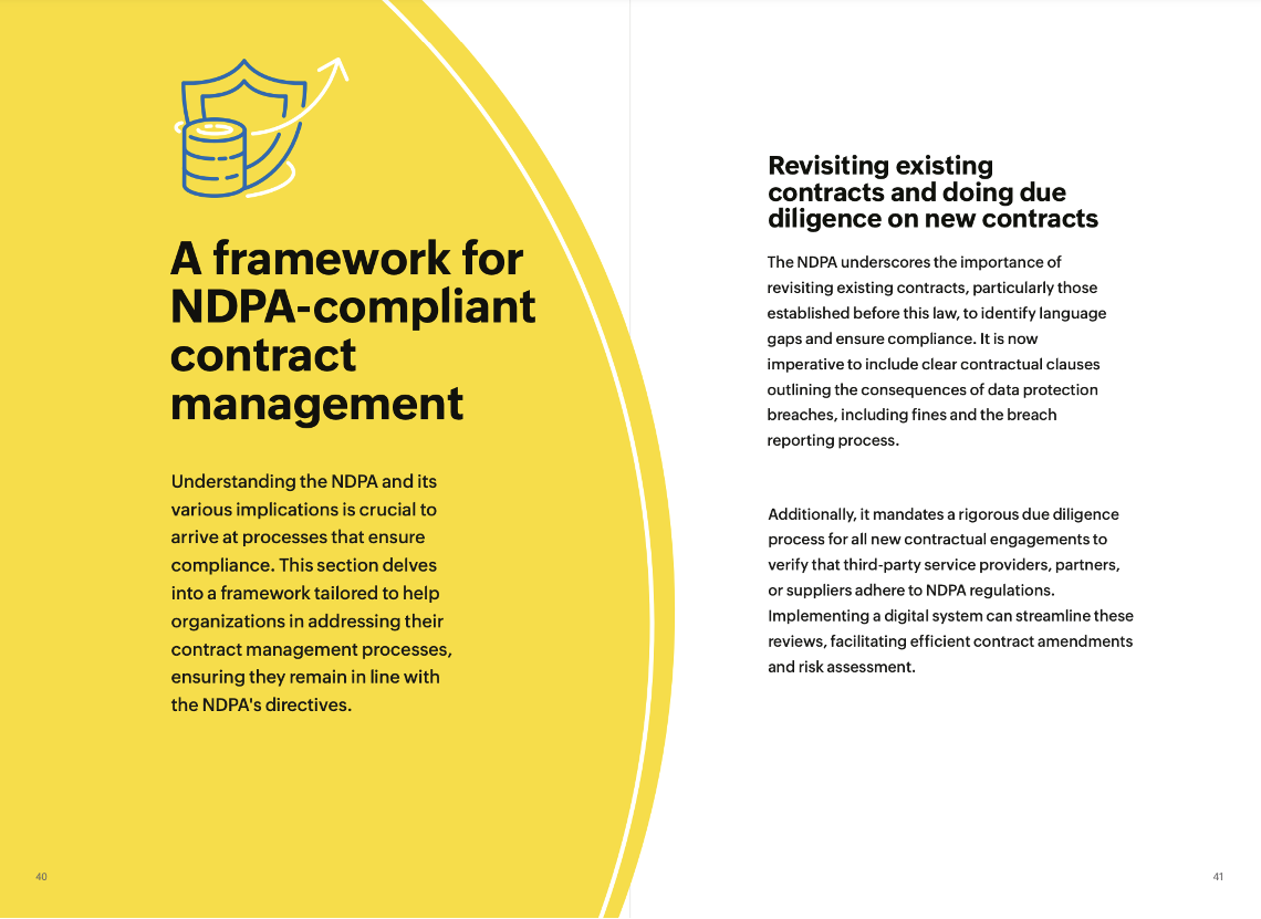 A comprehensive guide to NDPA compliance | eBook | Zoho Contracts