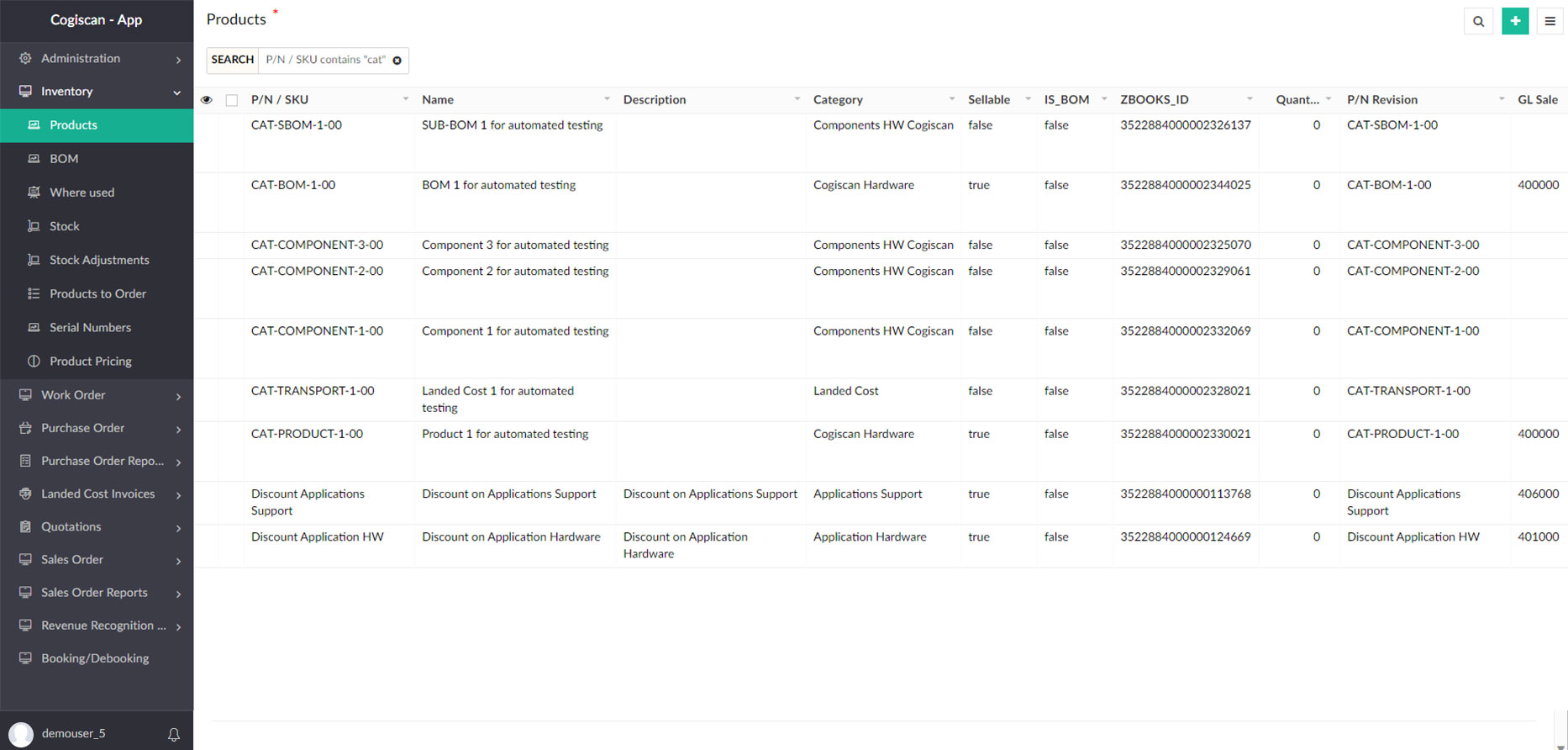 Improving inventory management with low-code - Cogiscan | Zoho Creator