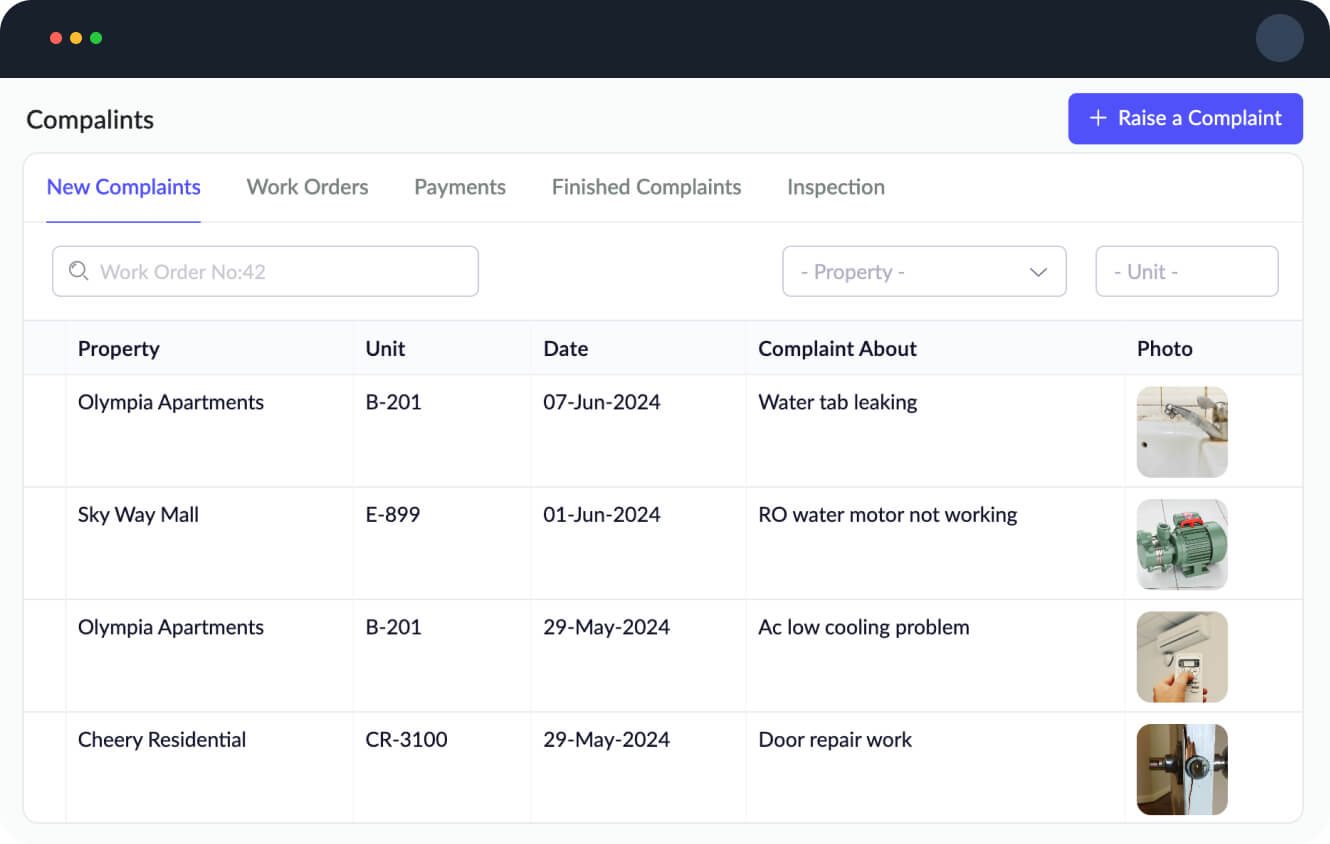 Property Management System | Zoho Creator
