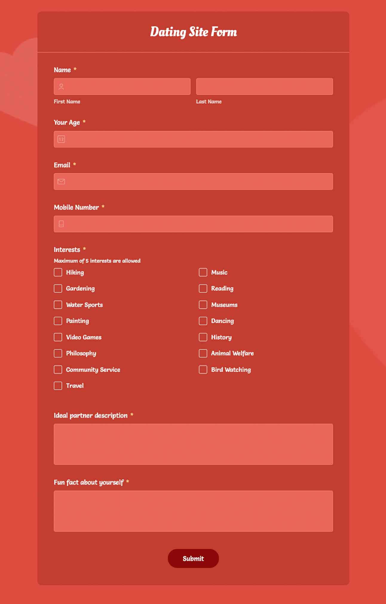 Complaint Form Template - Zoho Forms