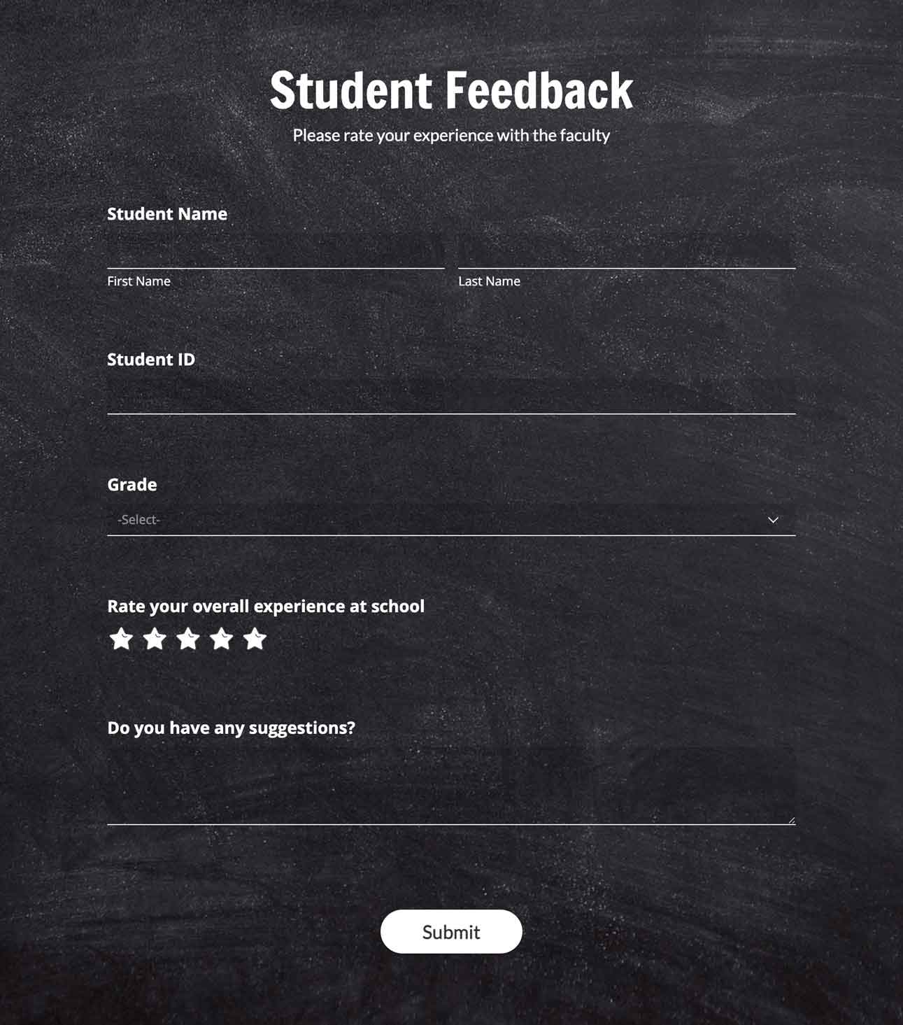 Education Form Templates - Zoho Forms