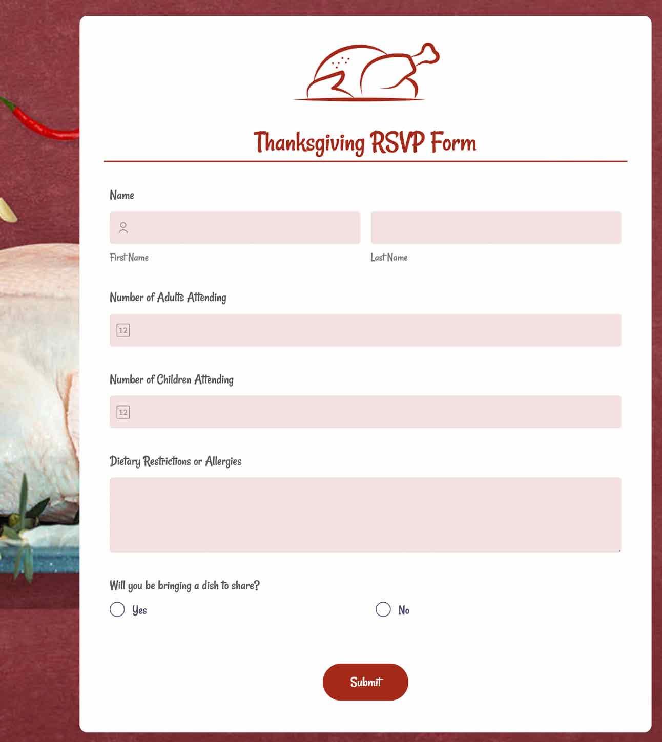 HTML Form Templates | Free Online Form Templates