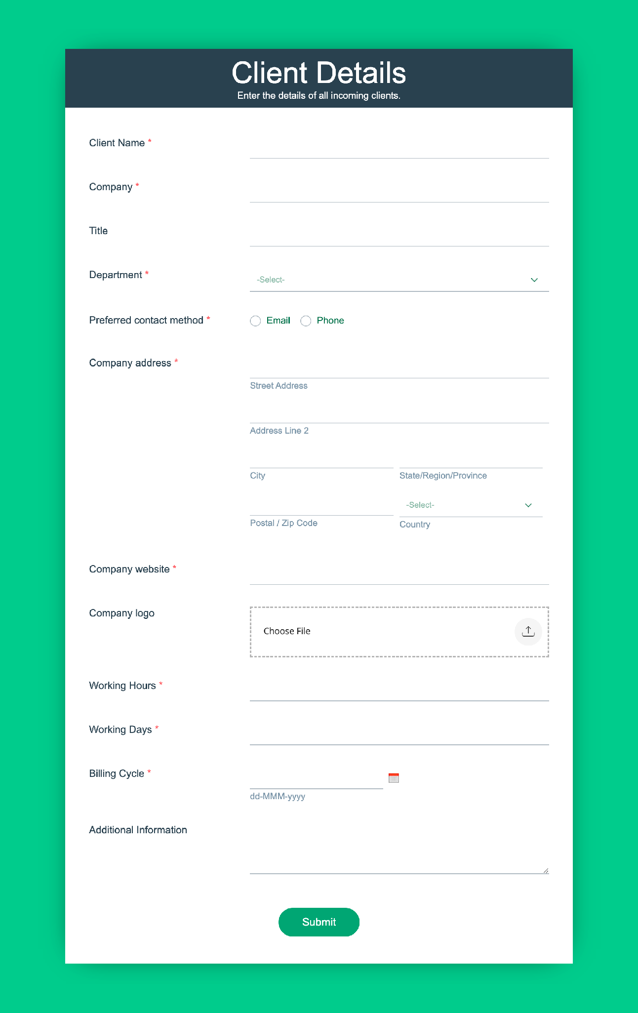 Form Themes