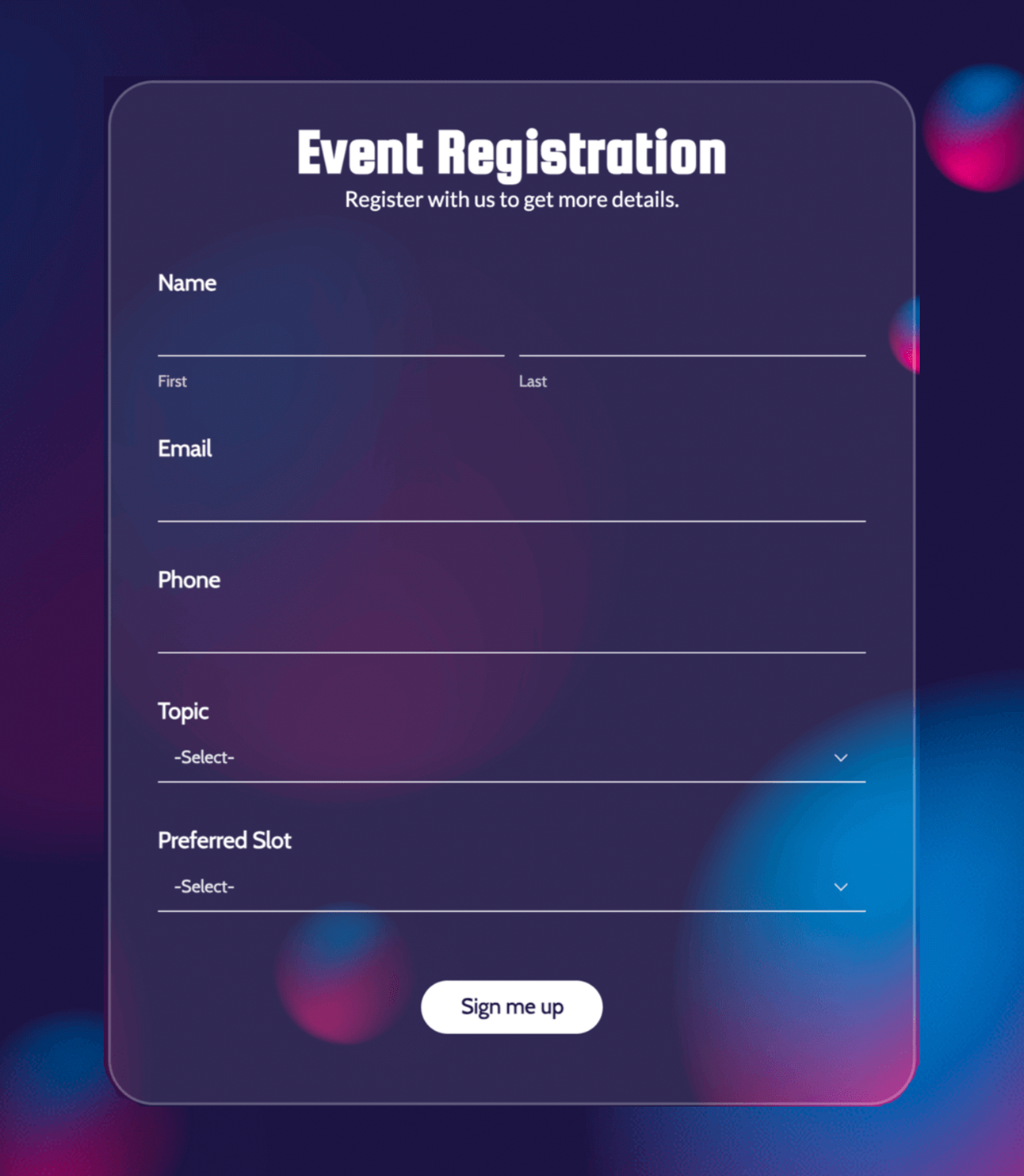 Lead Generation Form Templates - Zoho Forms