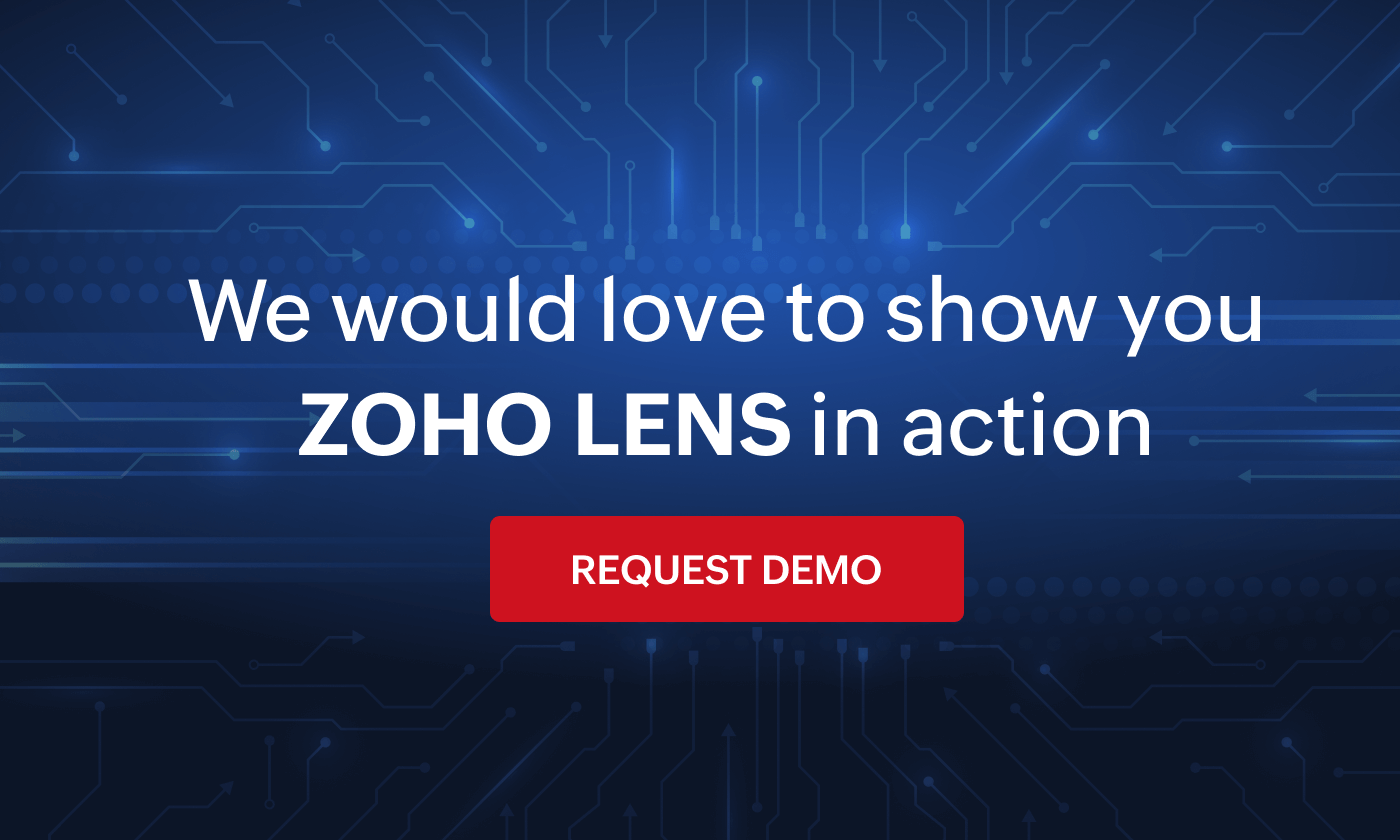 Zoho Lens | Sign up
