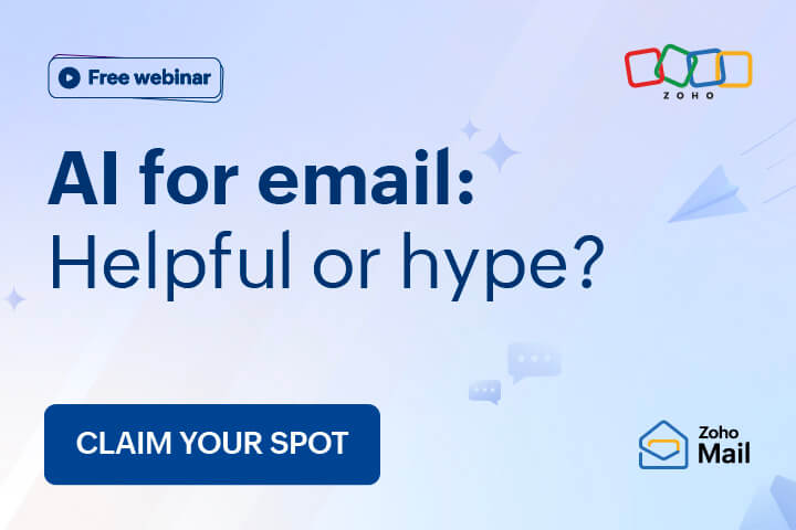 Setting up Inbox | Zoho Mail