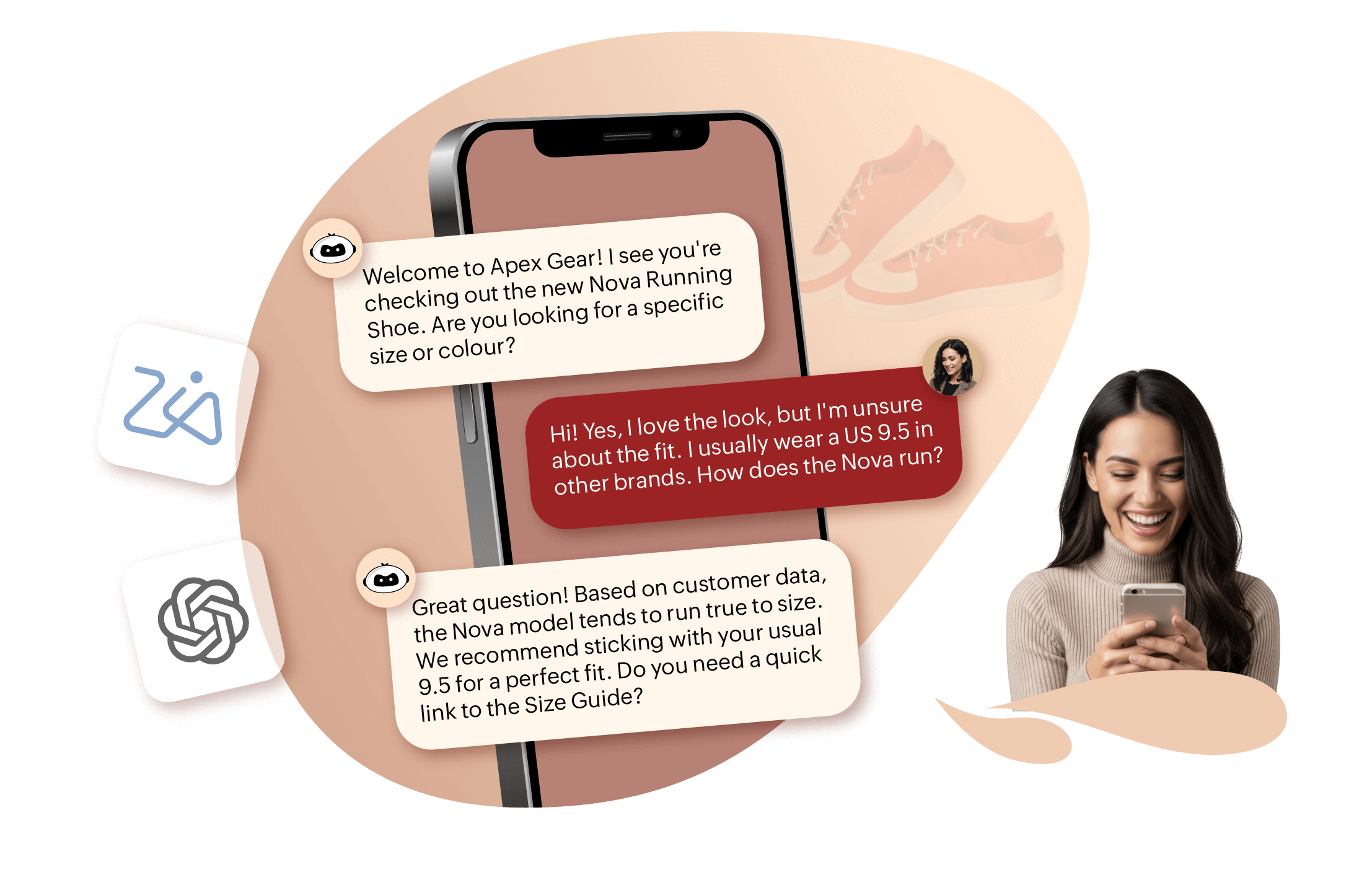 Top live chat metrics and KPIs — Zoho SalesIQ