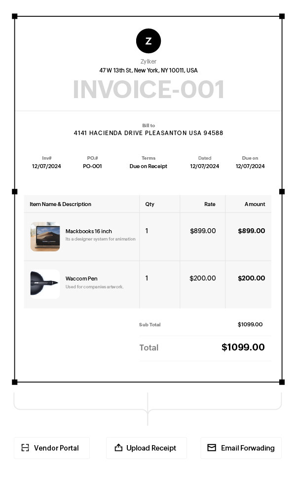 Efficient AP automation from Zoho
