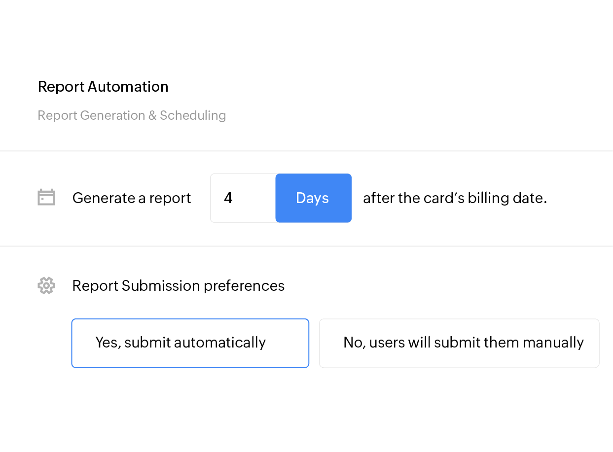 Automate corporate card transactions with Zoho Spend