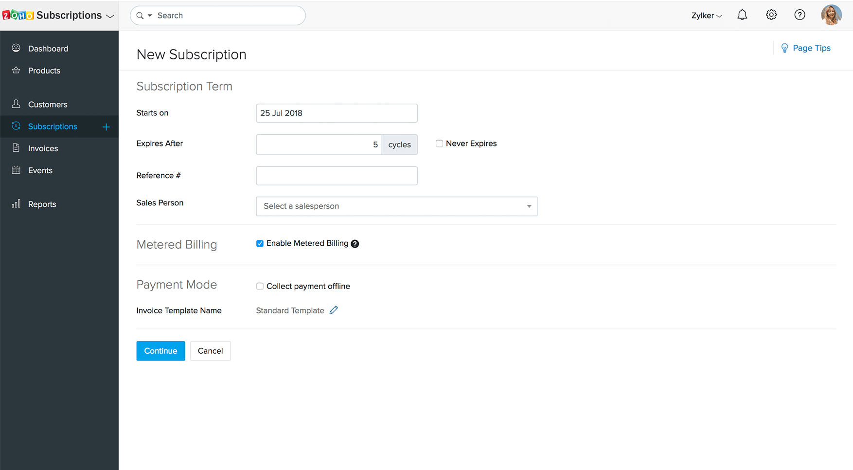Recurring Billing Software | Automated Recurring Billing | Zoho Subscriptions
