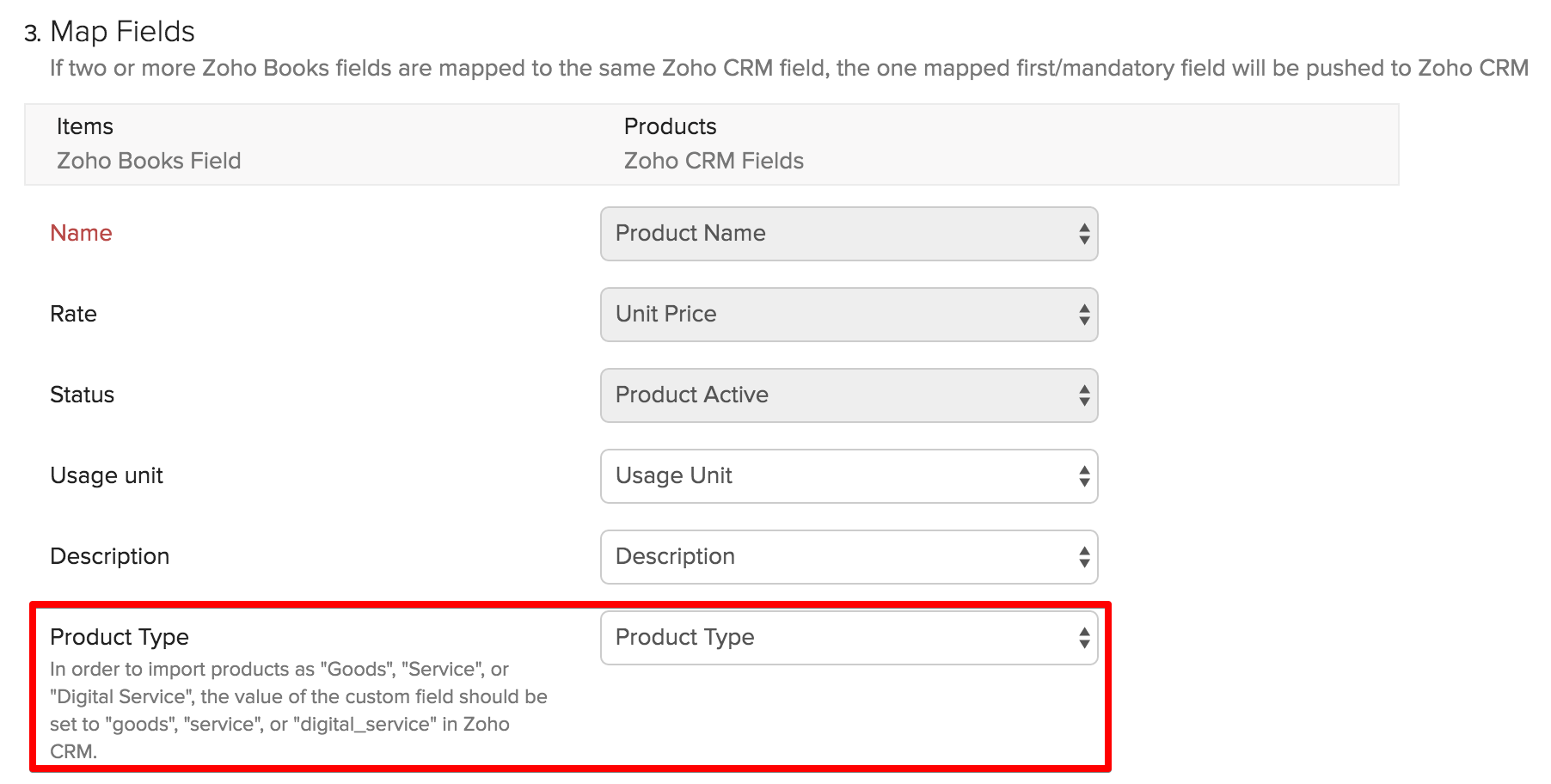 Zoho Books - Zoho CRM Integration | Help | Zoho Books