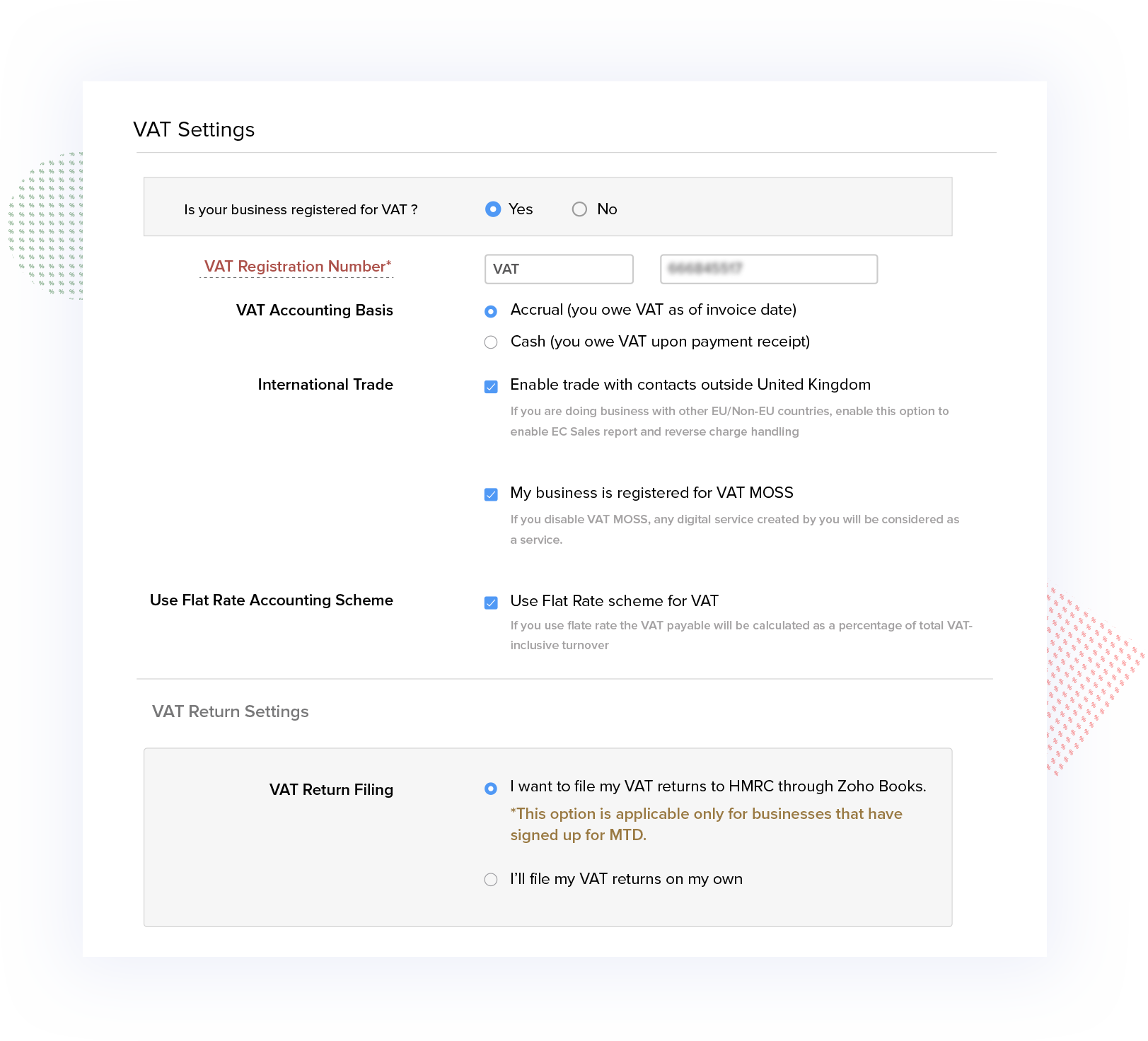 Making Tax Digital Software - MTD Accounting | Zoho Books