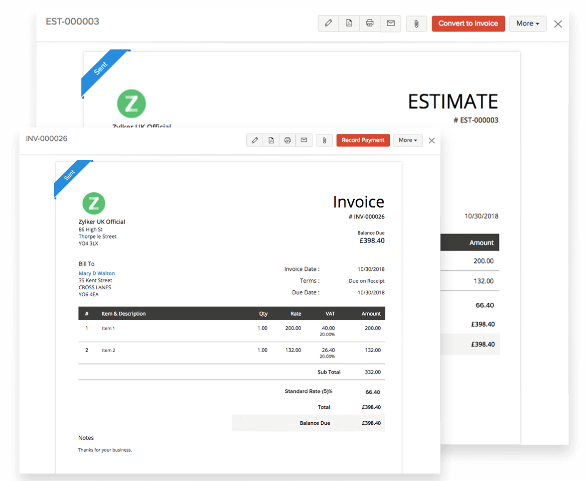 Small Business Accounting Software | Zoho Books