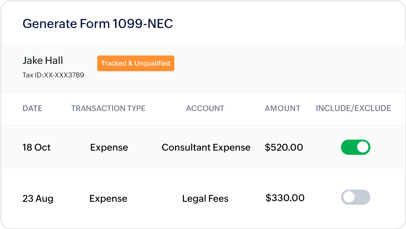 Track 1099 with Zoho Books | For small businesses & accountants