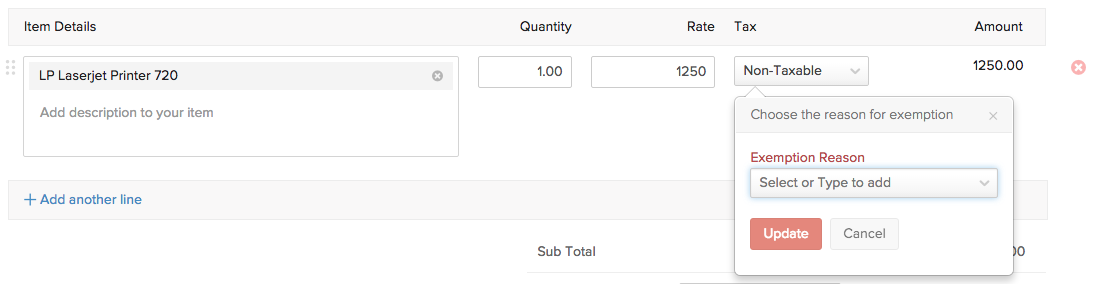 Invoices|Help document