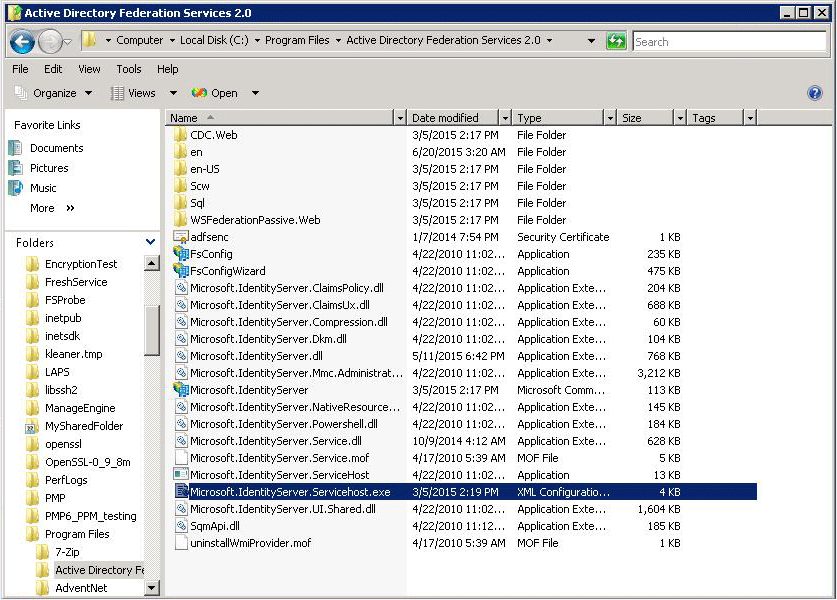 Step by Step Procedure ADFS Integration