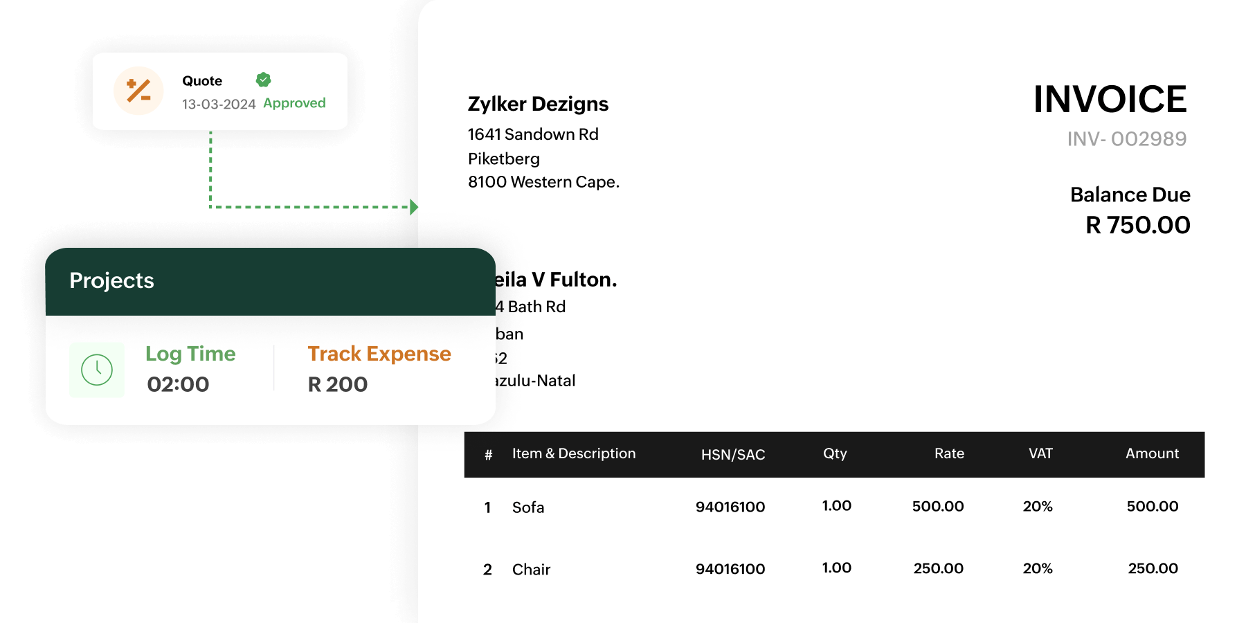 Best billing software built for South African businesses | Zoho Billing